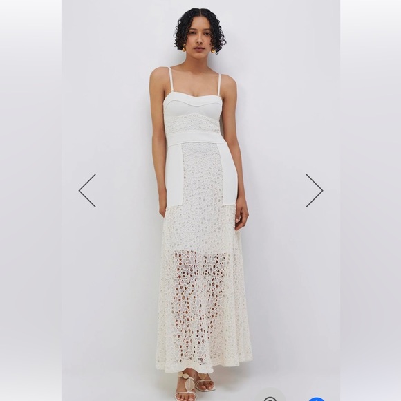 Jonathan Simkhai | Dresses | Jonathan Simkhai Ivory Vida Utility Lace ...